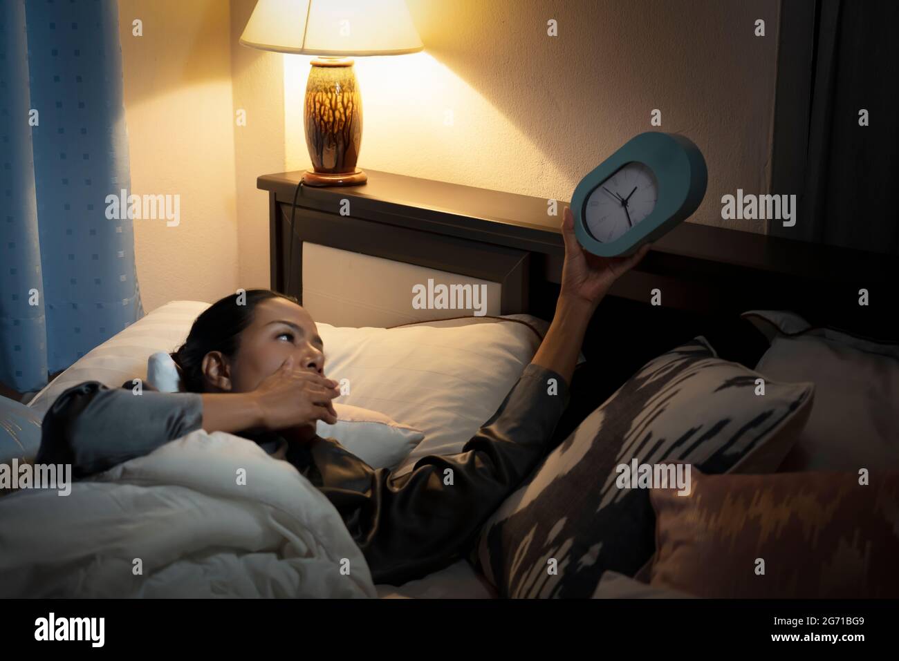 Bad dream night bed hi-res stock photography and images - Alamy