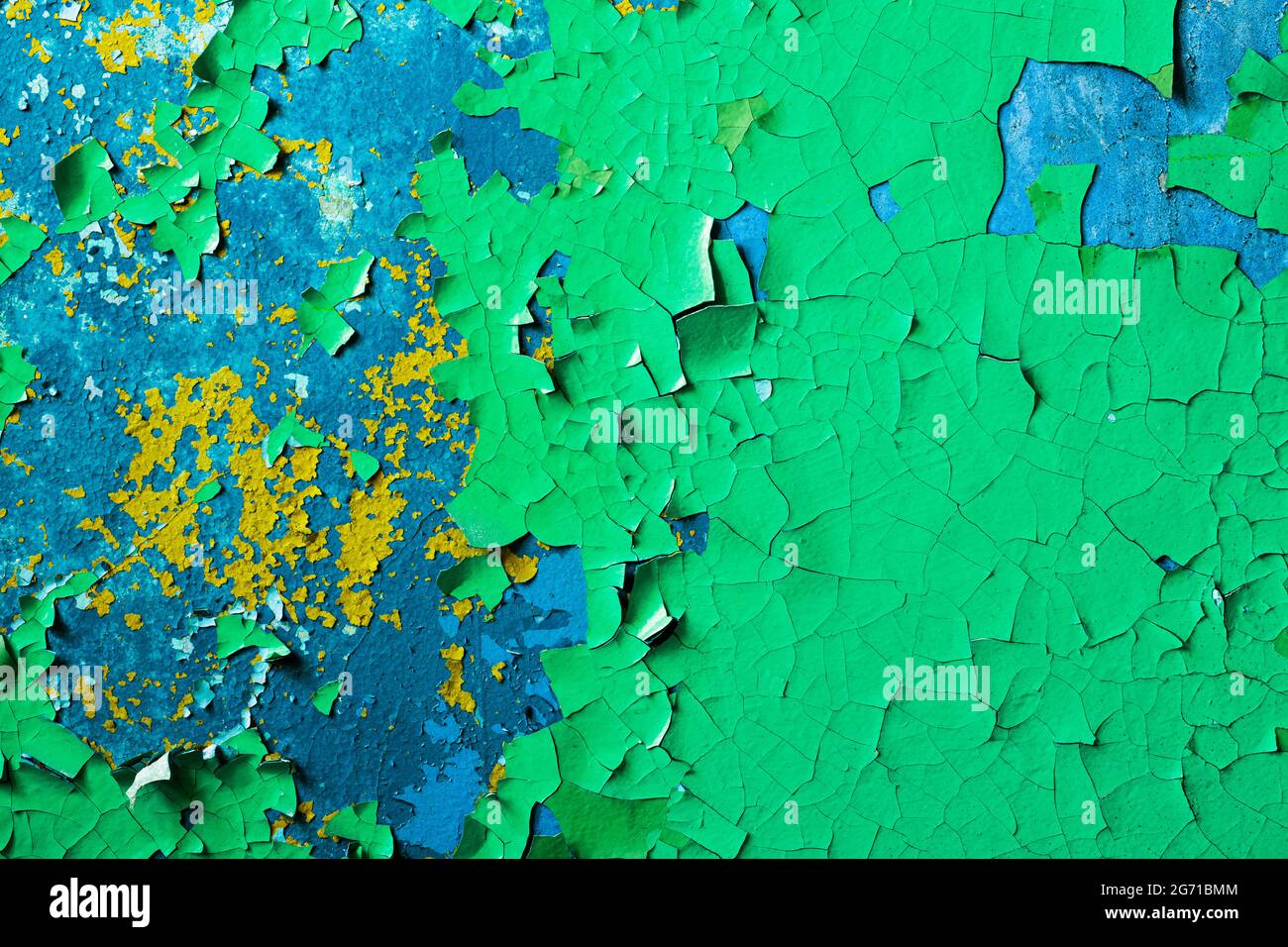 wall with green paint. background for design. grunge texture. High ...