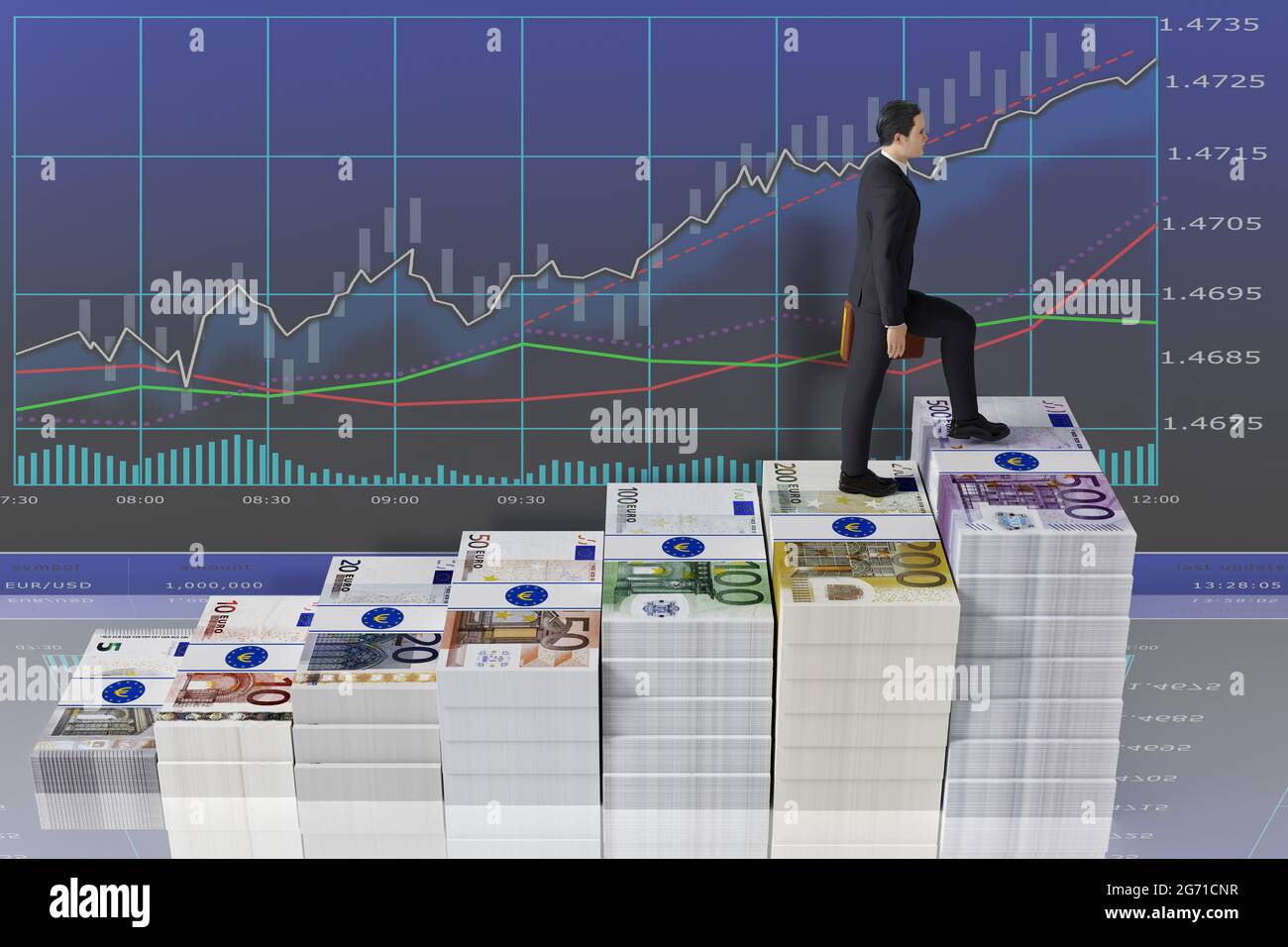 Money woman scale hi-res stock photography and images - Alamy