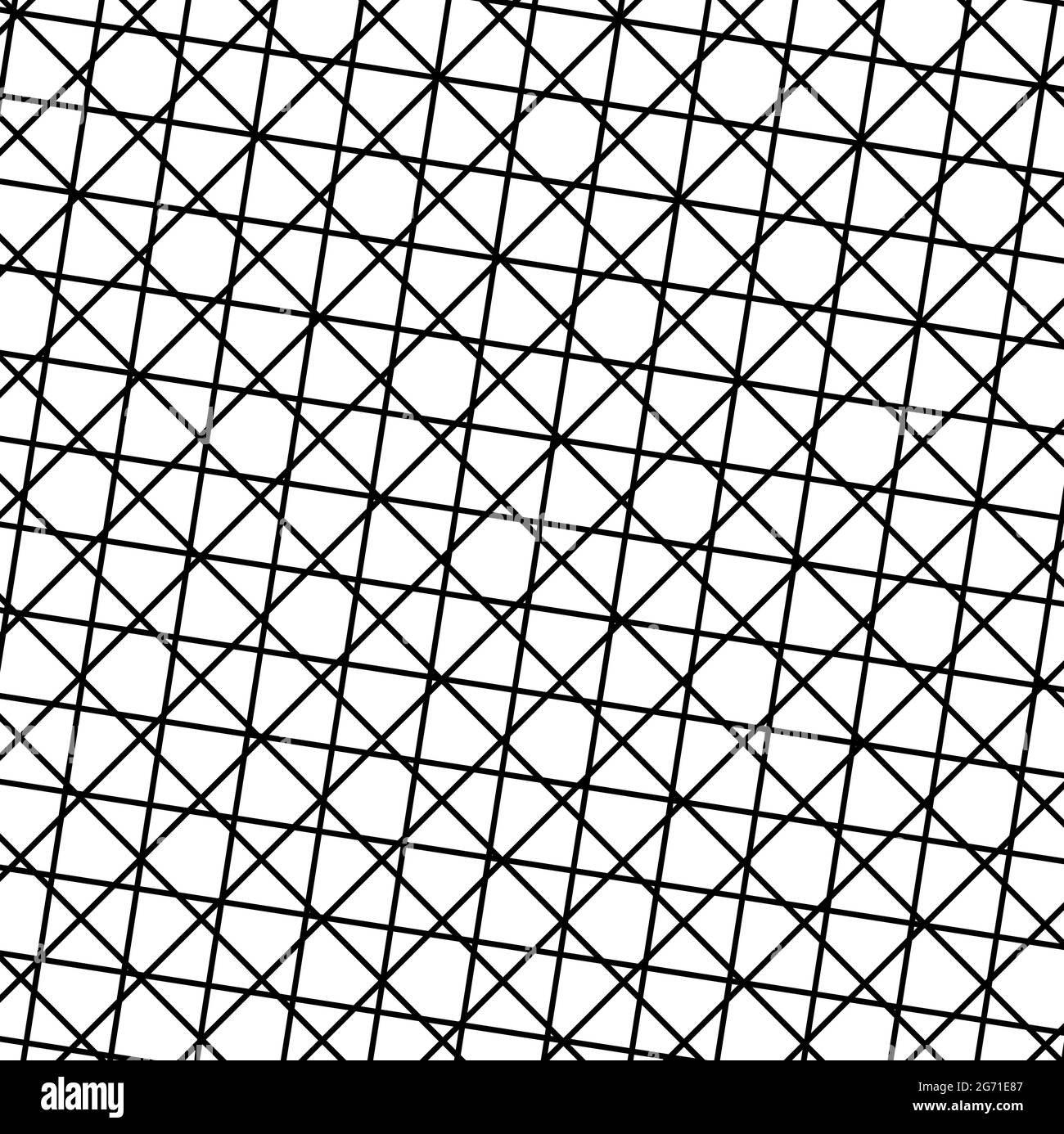 abstract background of black-white intersecting lines Stock Vector ...