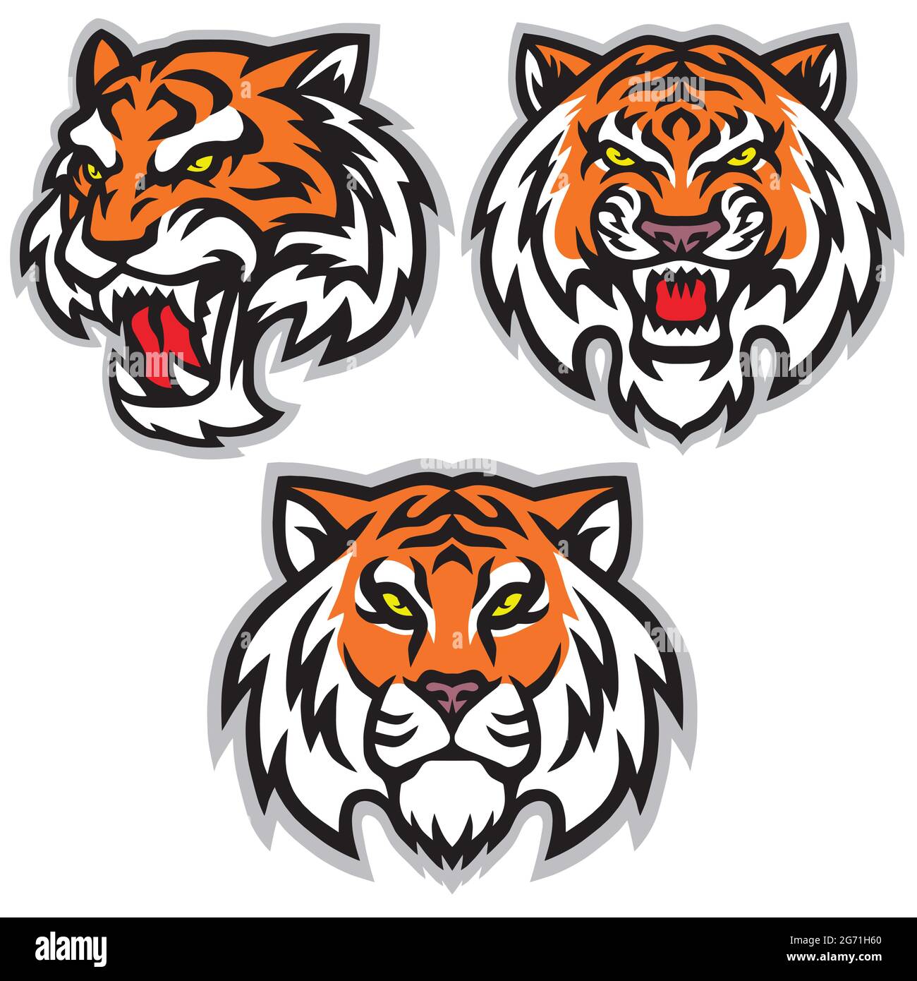 Tiger Head Logo Vector