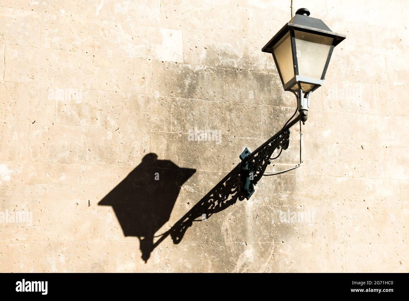 a lantern and its shadow Stock Photo - Alamy