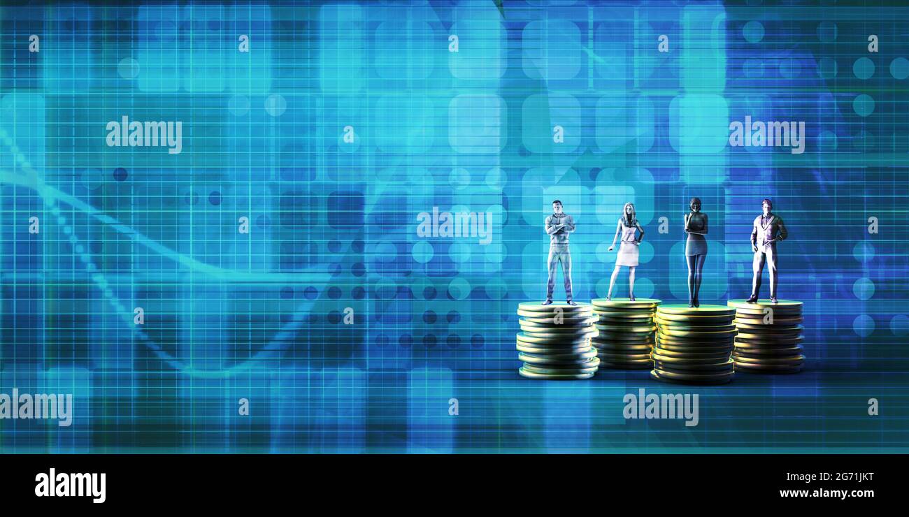 Employee Compensation Report and Salary Review Stock Photo - Alamy