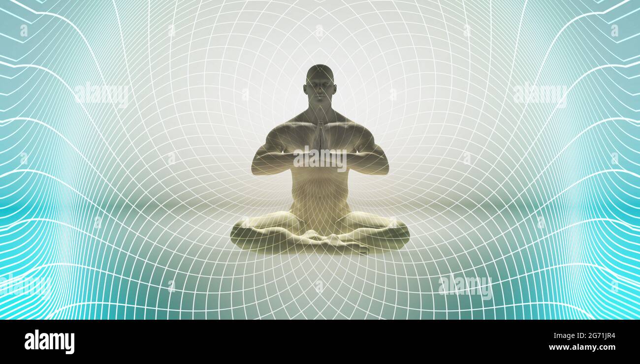 Spiritual Energy Abstract Background Healing Concept Art Stock Photo ...