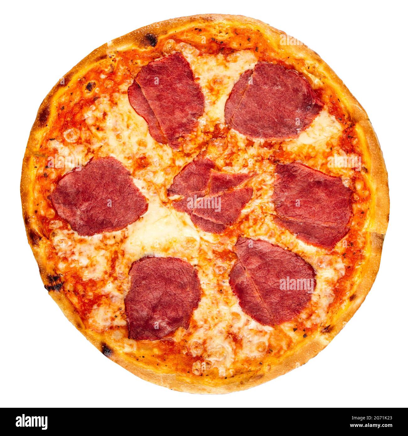 Cooked ham top view hi-res stock photography and images - Alamy