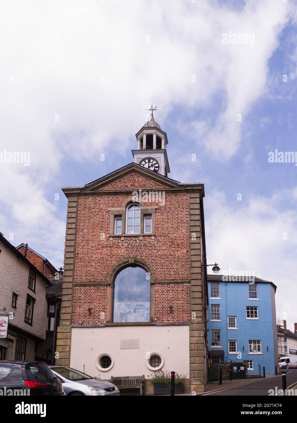 Town Hall Bishop's Castle Shropshire England UK home of the Tourism ...
