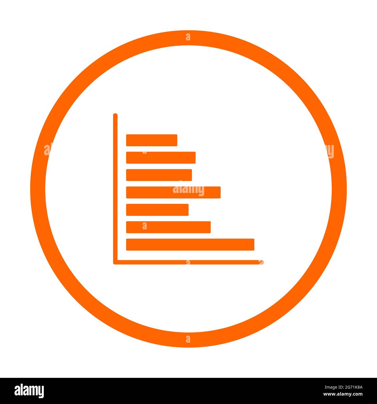 Chart and circle Stock Photo - Alamy