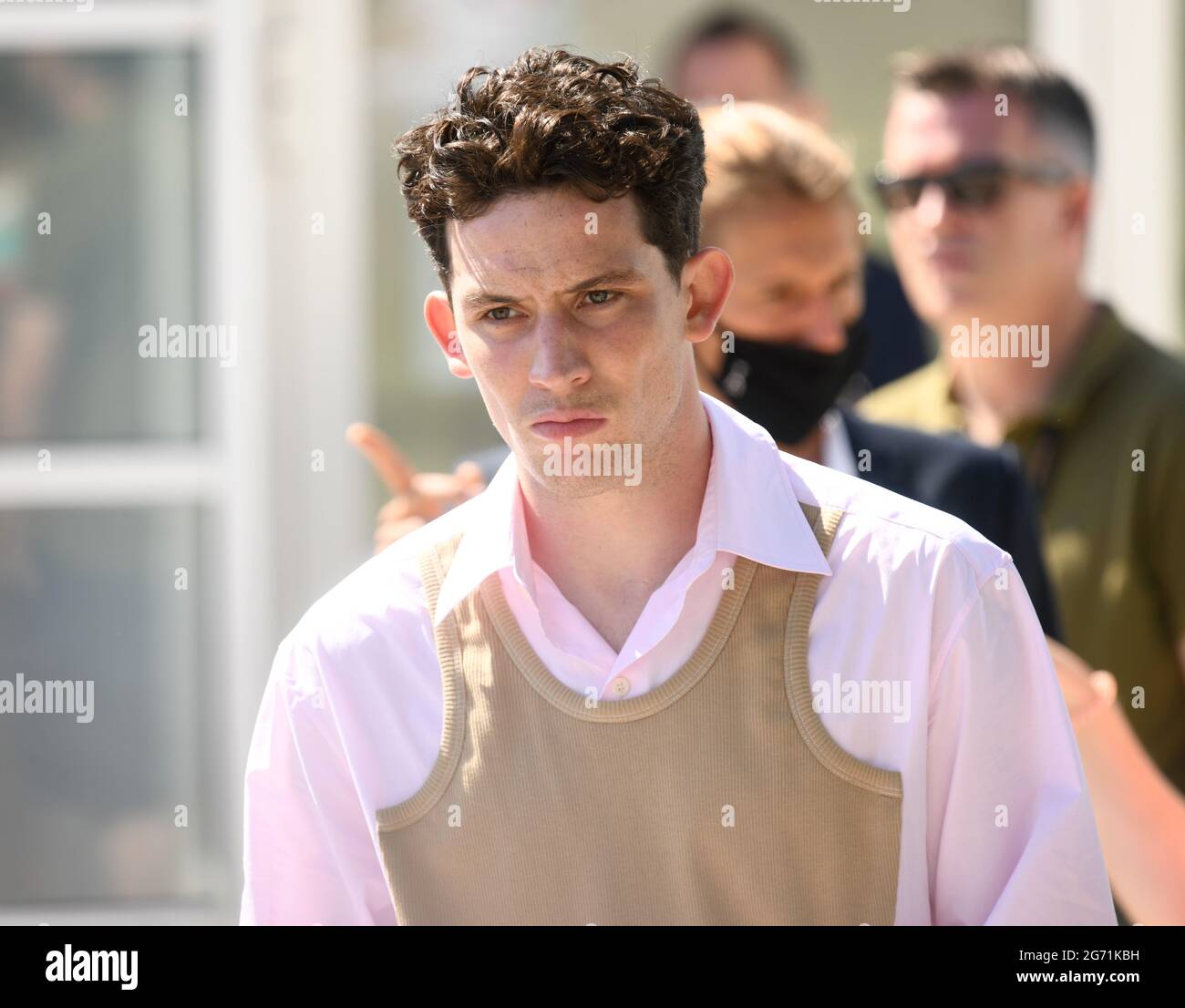Cannes, France, 10 July 2021 Josh O'Connell at the photocall for ...