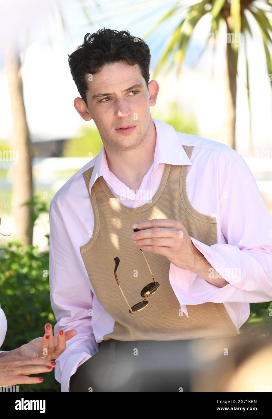 Cannes, France, 10 July 2021 Josh O'Connell at the photocall for ...