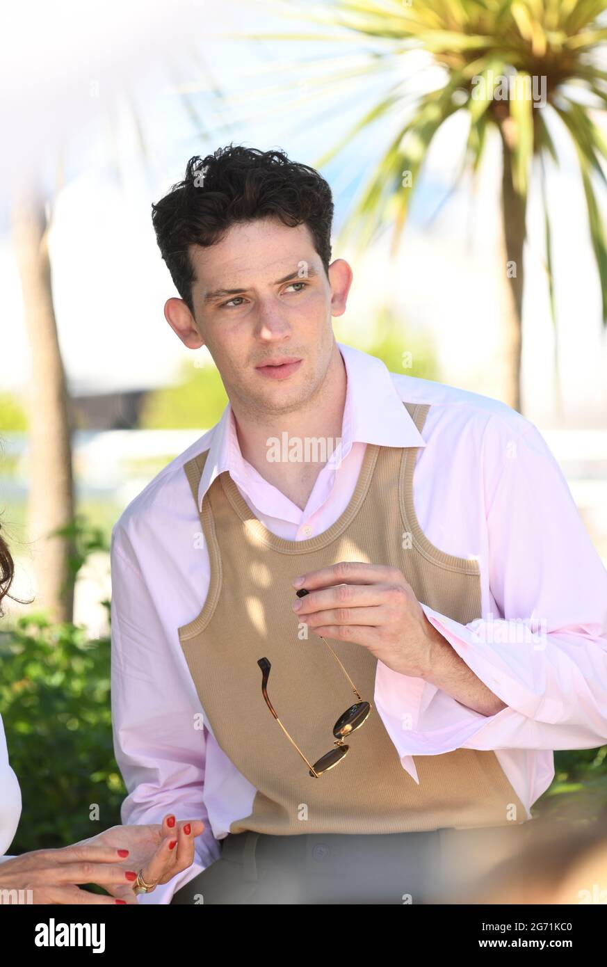 Cannes, France, 10 July 2021 Josh O'Connell at the photocall for ...