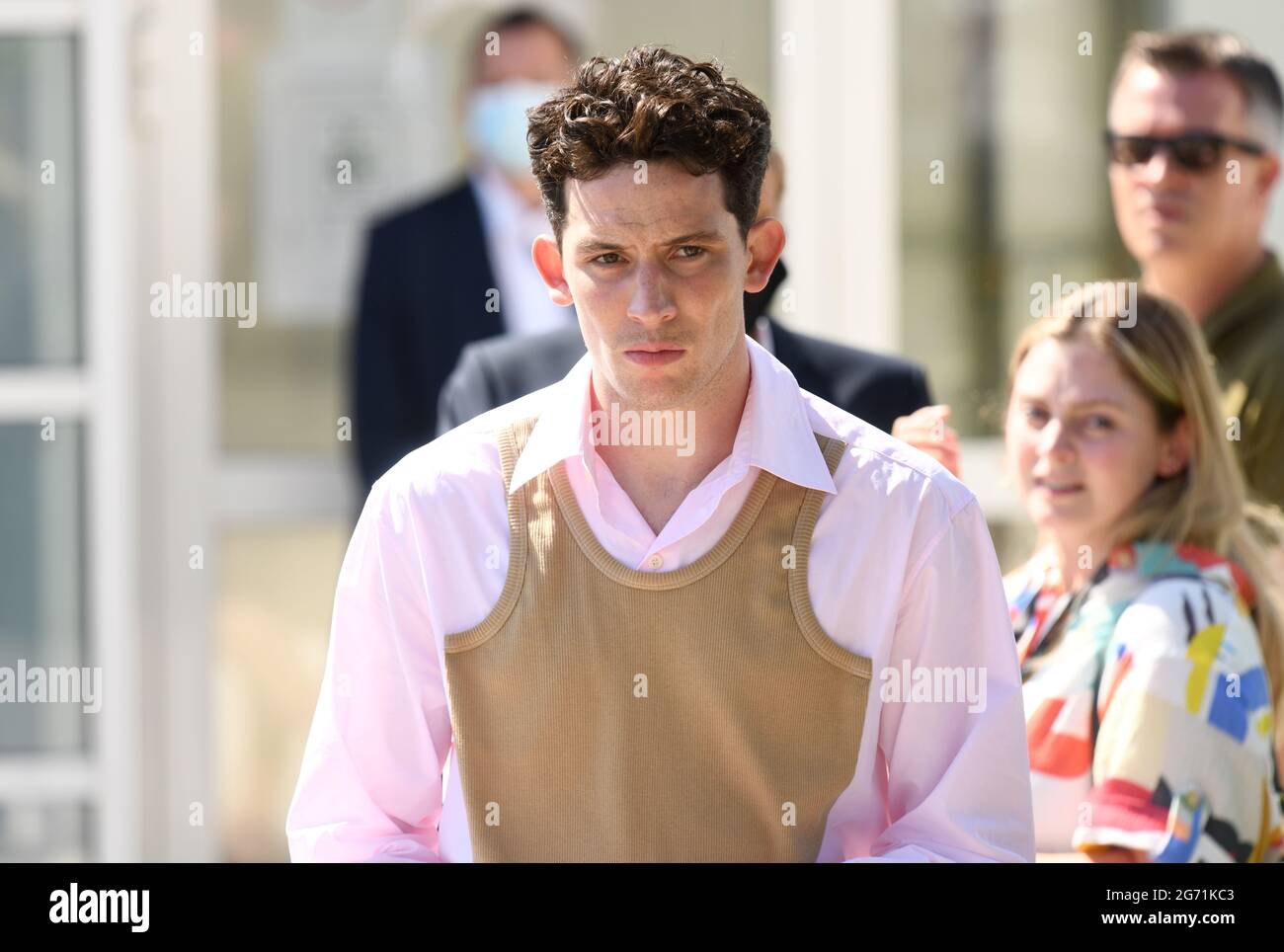 Cannes, France, 10 July 2021 Josh O'Connell at the photocall for ...