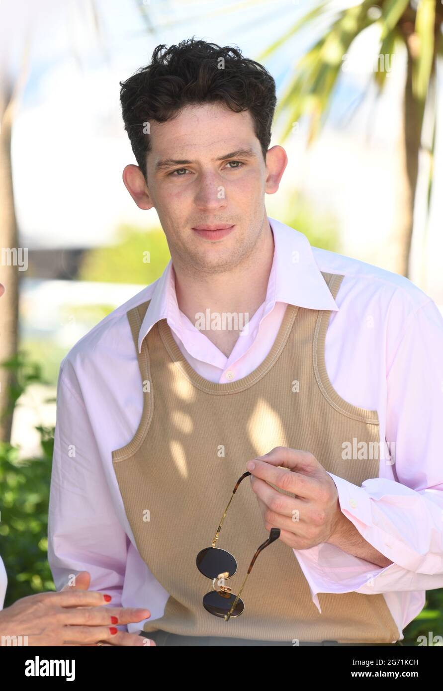 Cannes, France, 10 July 2021 Josh O'Connell at the photocall for ...