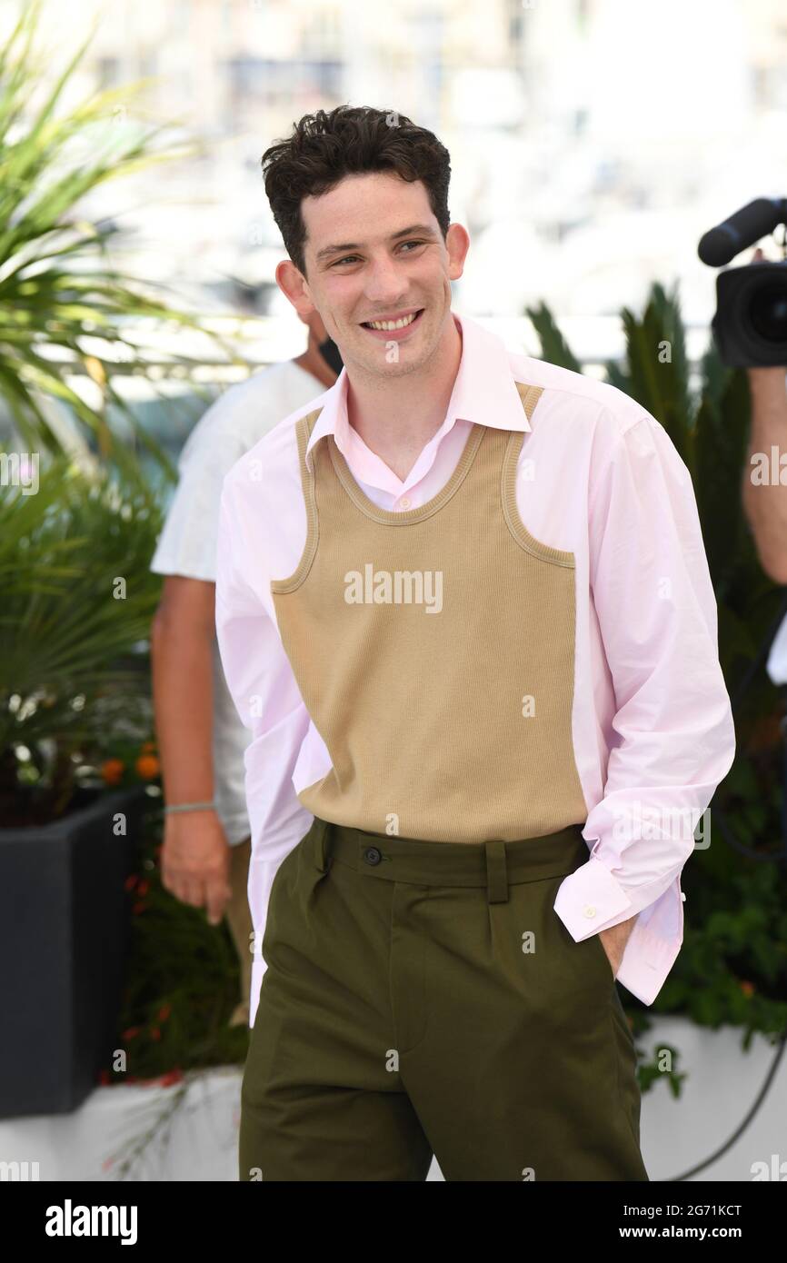 Cannes, France, 10 July 2021 Josh O'Connell at the photocall for ...