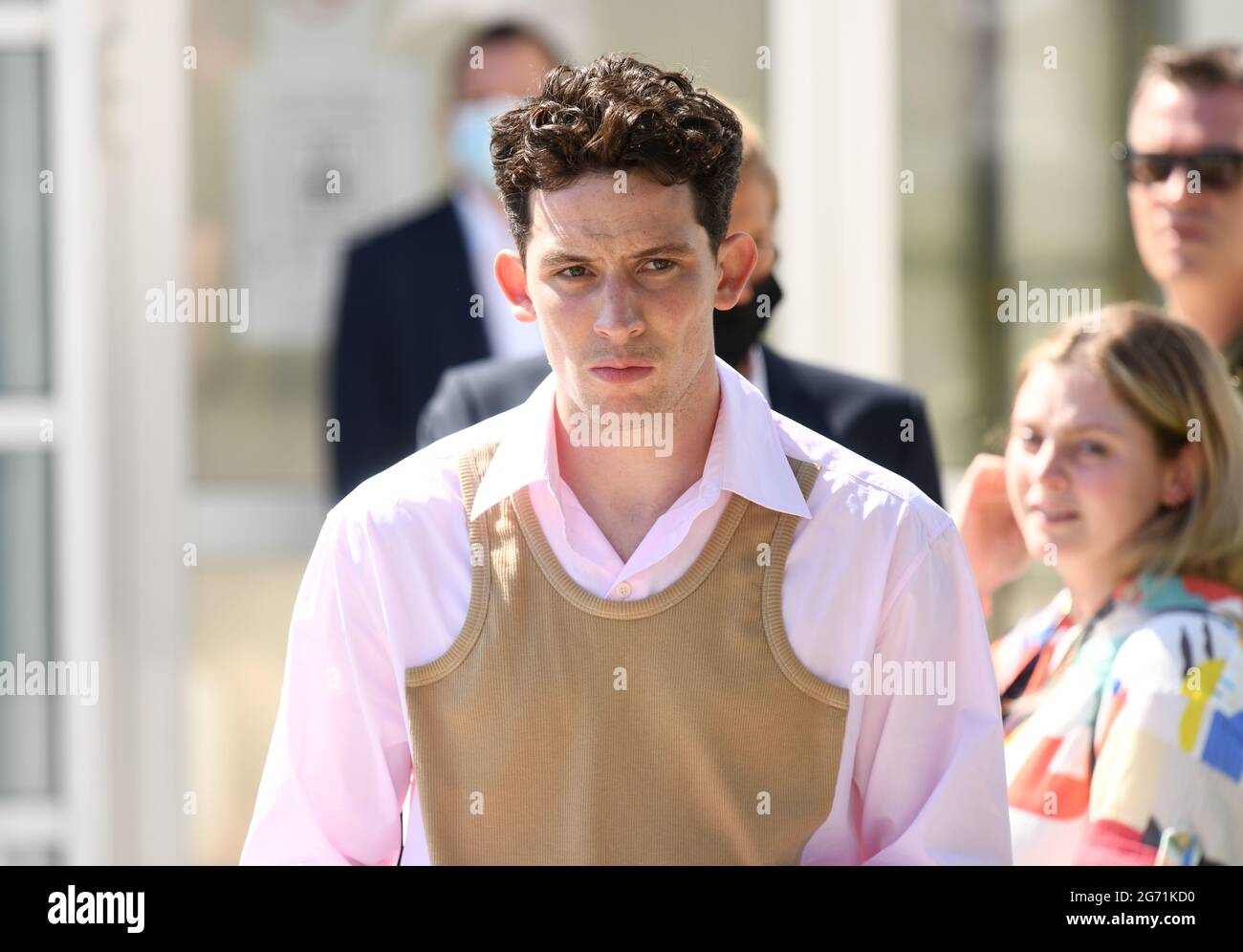 Cannes, France, 10 July 2021 Josh O'Connell at the photocall for ...