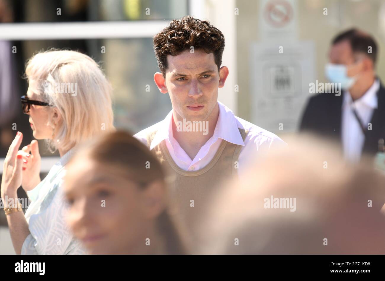 Cannes, France, 10 July 2021 Josh O'Connell at the photocall for ...
