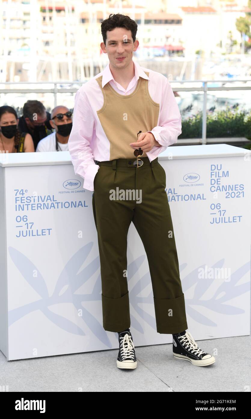 Cannes, France, 10 July 2021 Josh O'Connell at the photocall for ...