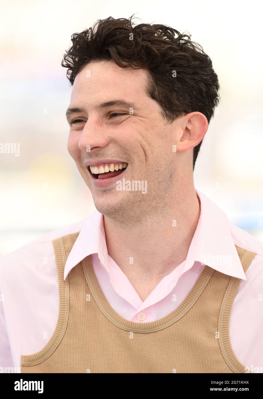 Cannes, France, 10 July 2021 Josh O'Connor at the photocall for ...