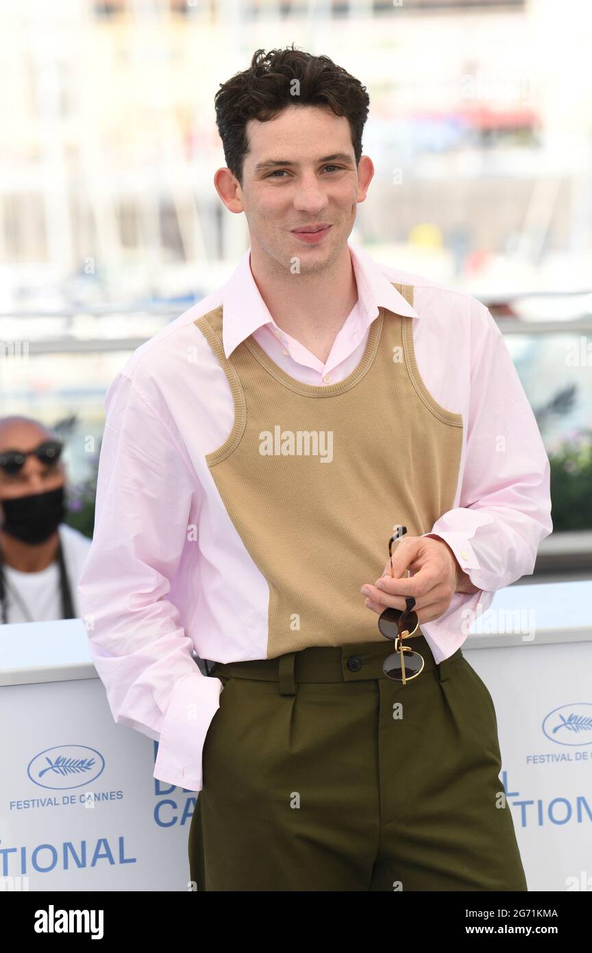 Cannes, France, 10 July 2021 Josh O'Connor at the photocall for ...