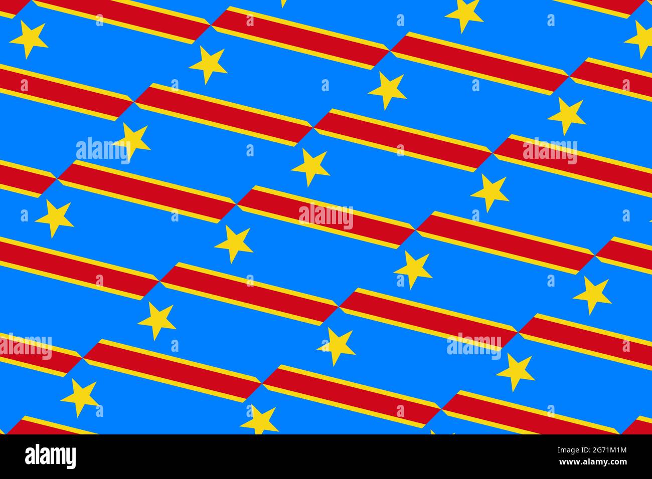 Simple geometric pattern in the colors of the national flag of ...