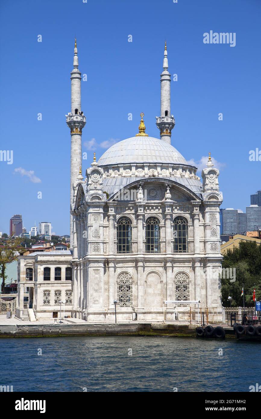 Besiktas,IstanbulTurkey - 11082020 : View of the Great Mecidiye Mosque ...