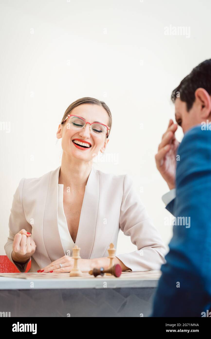 Winning at chess hi-res stock photography and images - Alamy