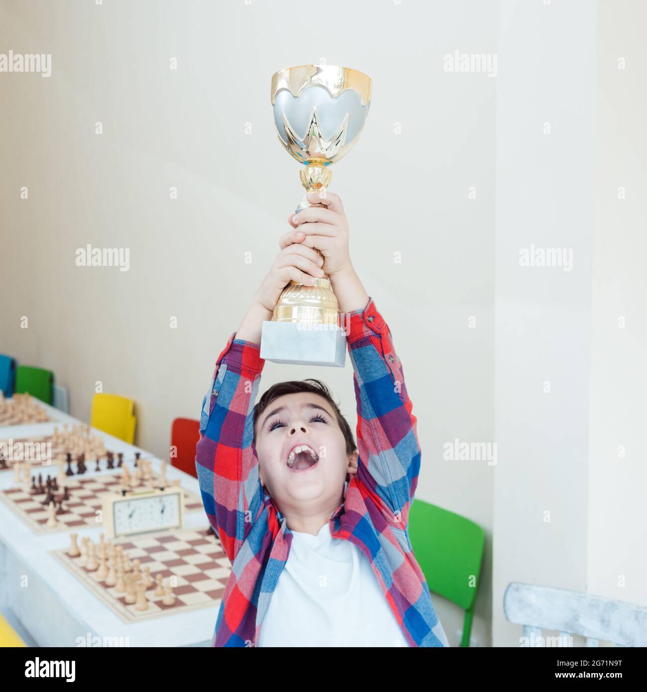 Showing trophy hi-res stock photography and images - Alamy