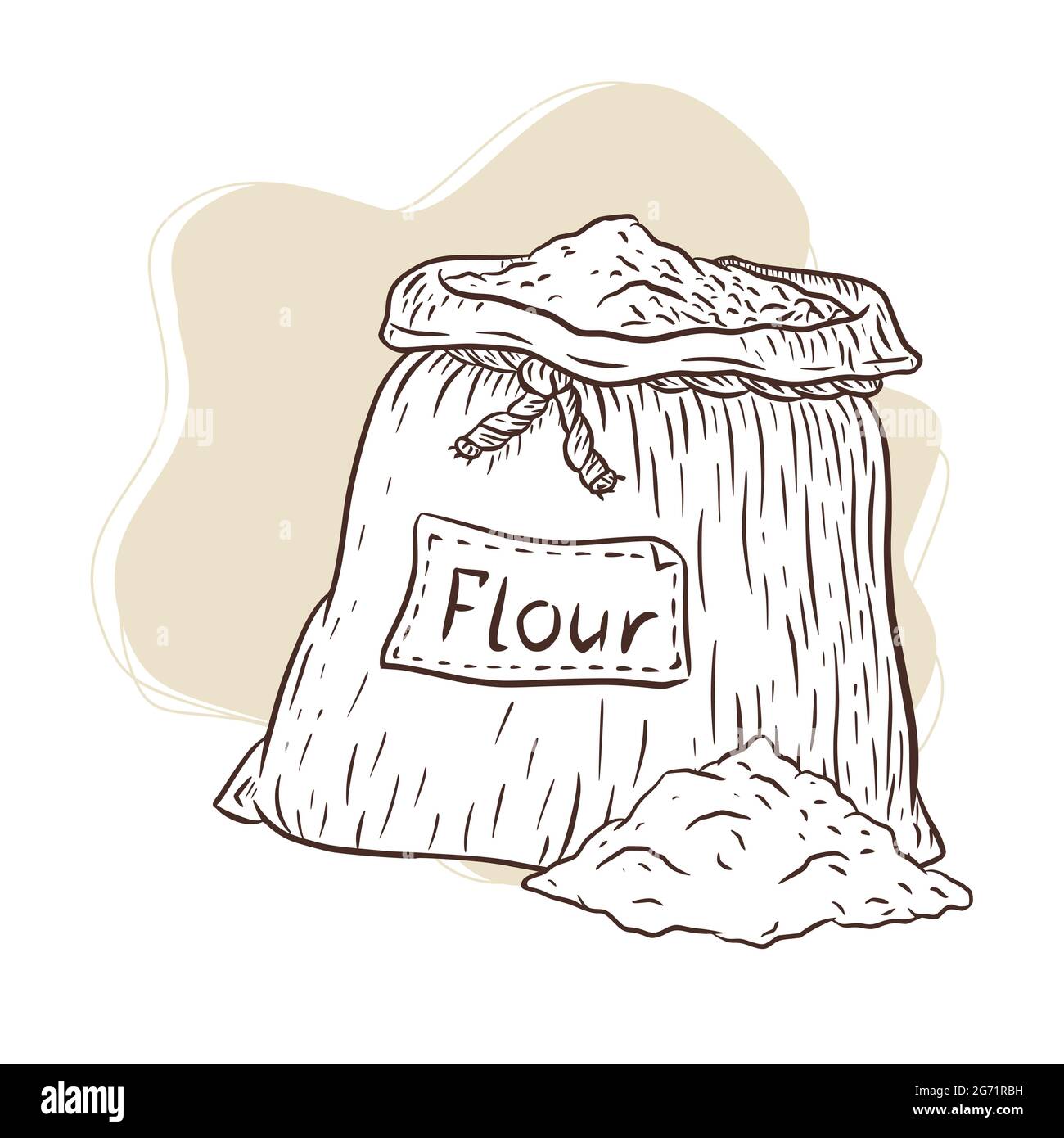 Flour Bag Drawing