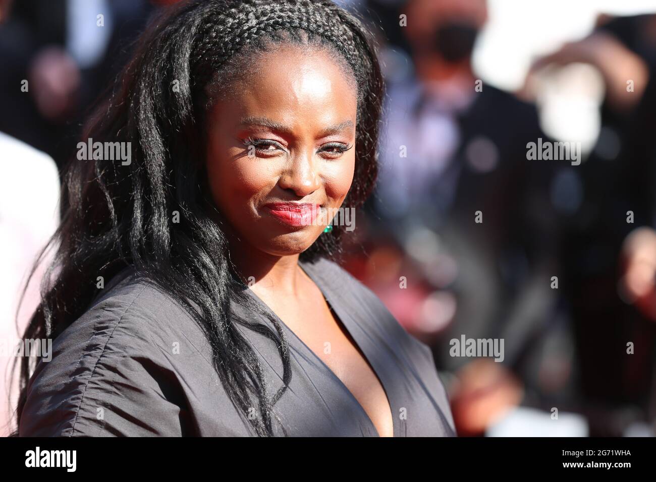 Cannes, France. 09th July, 2021. Senegal-born French actress Aissa ...