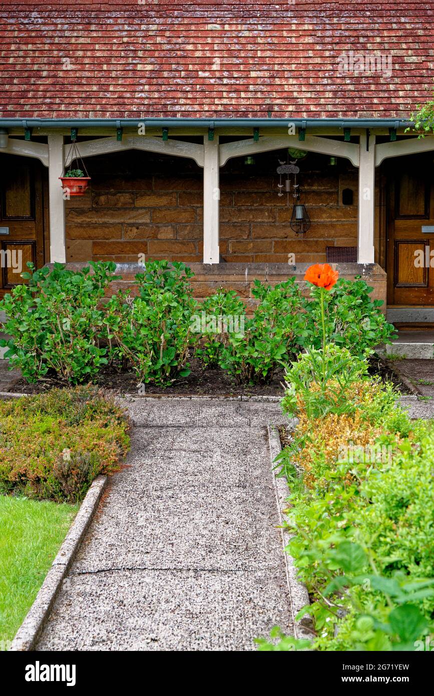 The village of Ford and Etal in County of Northumberland - England ...