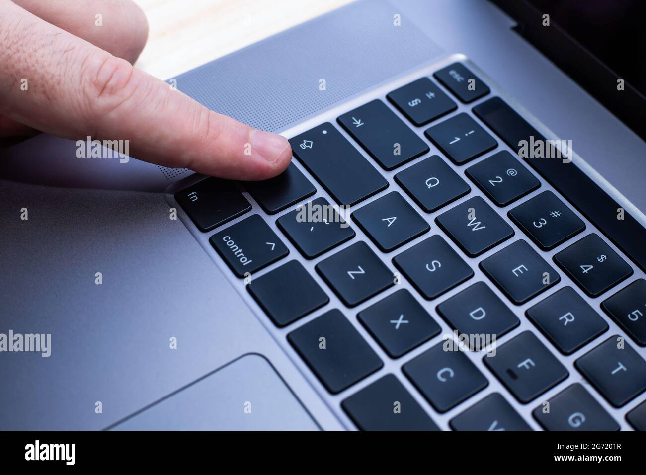 Hands Pointing Pressing Computer Keyboard Keys Typewriting New Ideas ...