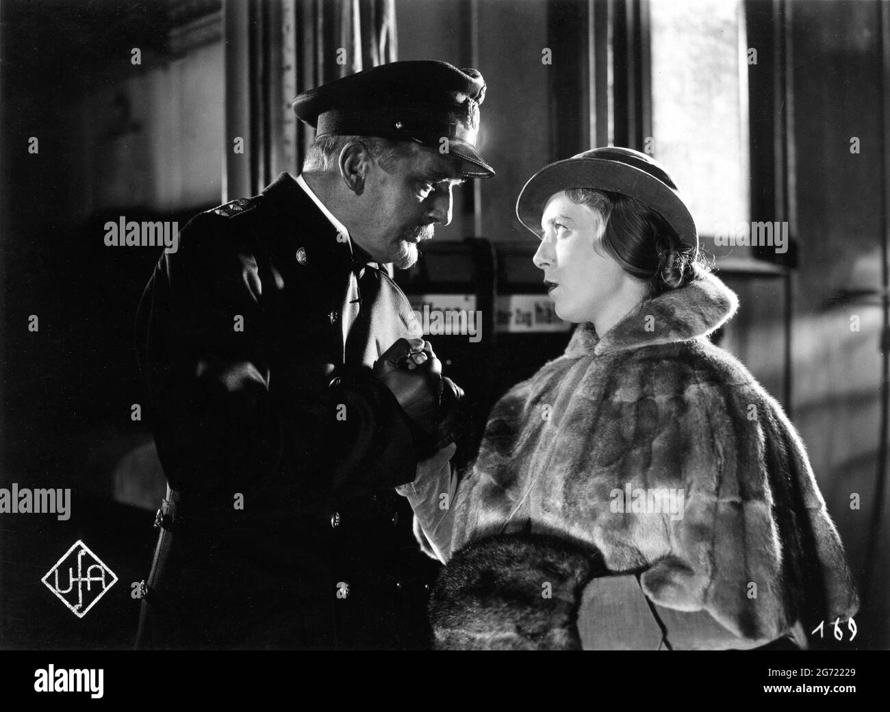 RUDOLF FORSTER and ELSE KNOTT in MORGENROT aka DAWN 1933 director GUSTAV UCICKY Universum Film ...