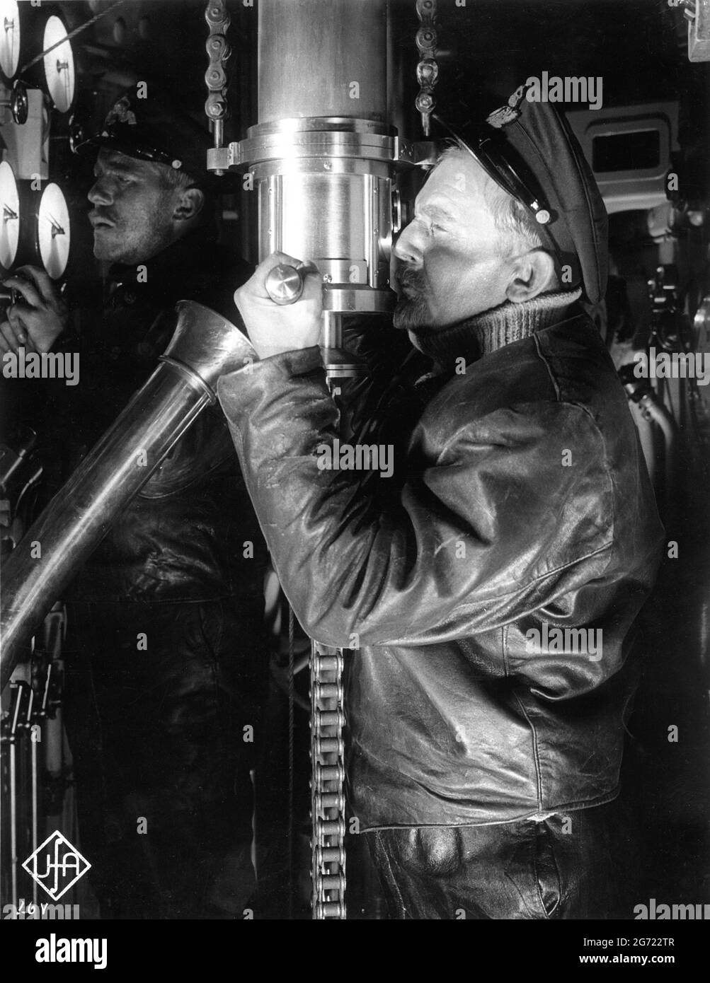 RUDOLF FORSTER at Periscope in MORGENROT aka DAWN 1933 director GUSTAV UCICKY Universum Film ...