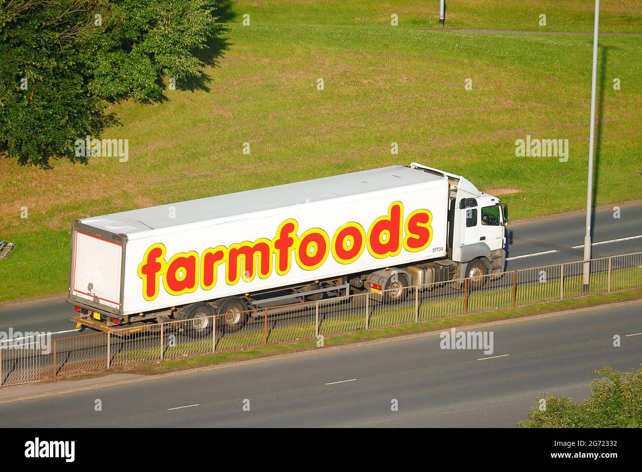 Farmfoods lorry hi res stock photography and images Alamy