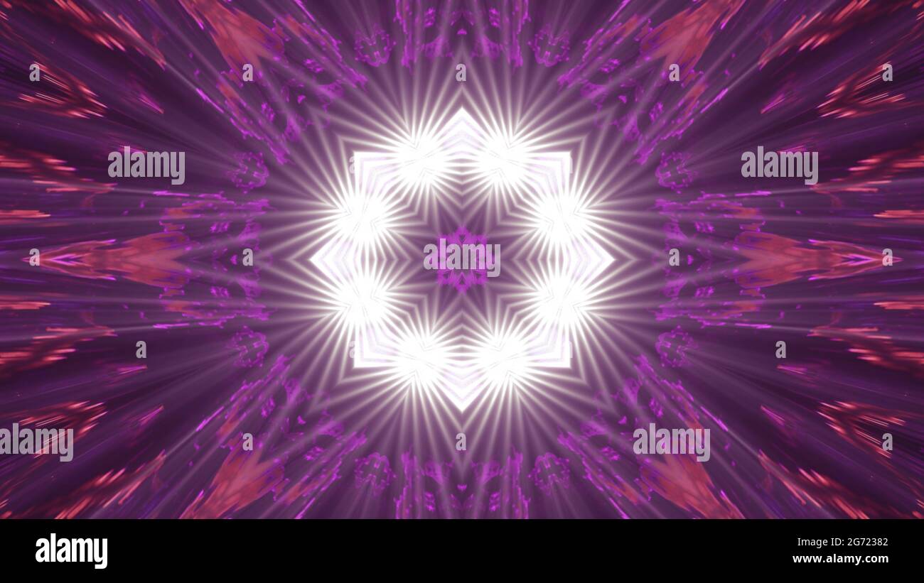 Abstract illustrated pattern in purple color for wallpaper or ...