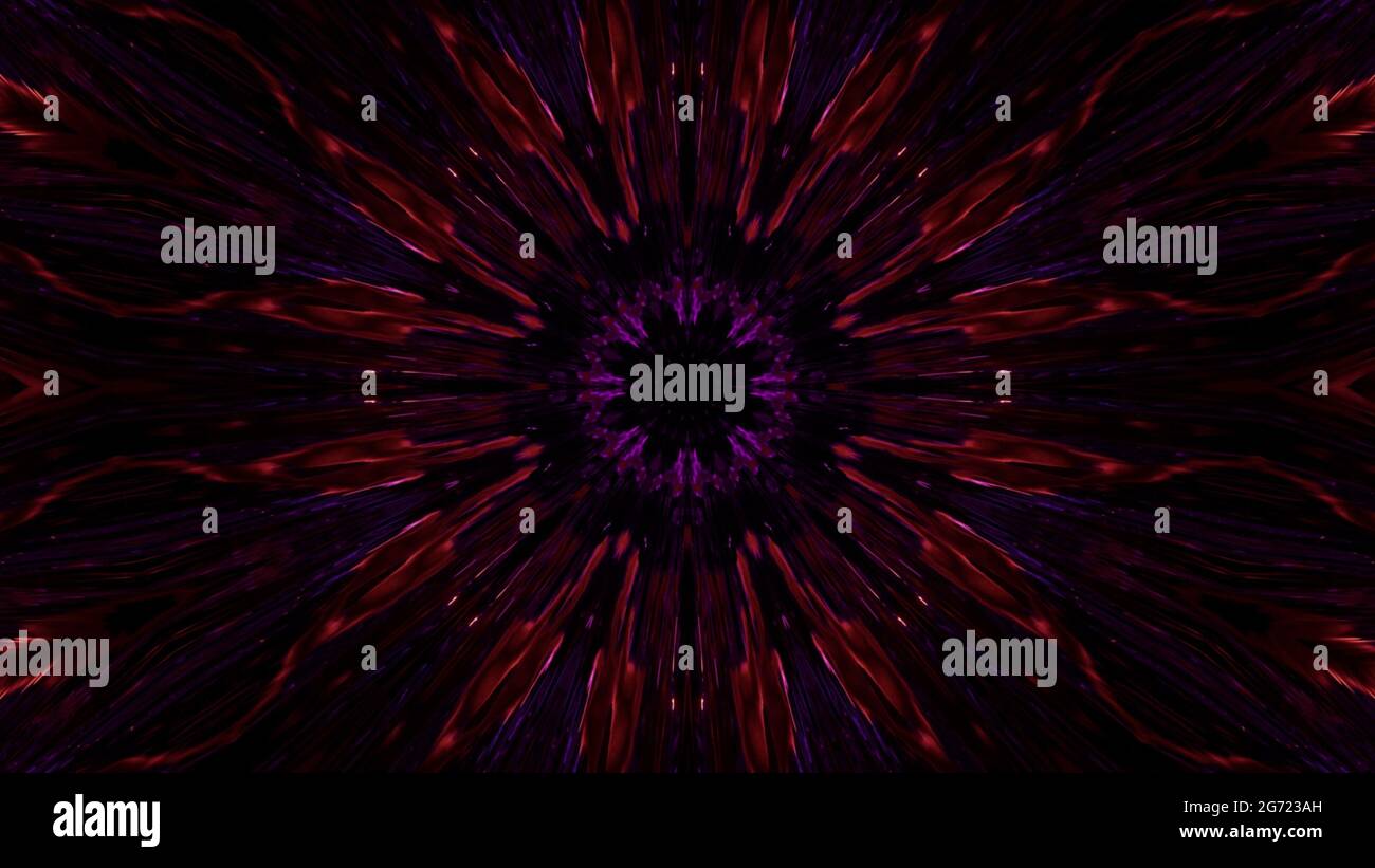 Abstract illustrated pattern in purple and red colors for wallpaper or ...