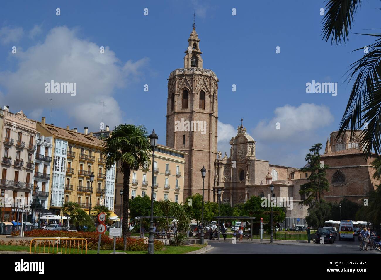 The streets of Valencia Stock Photo - Alamy