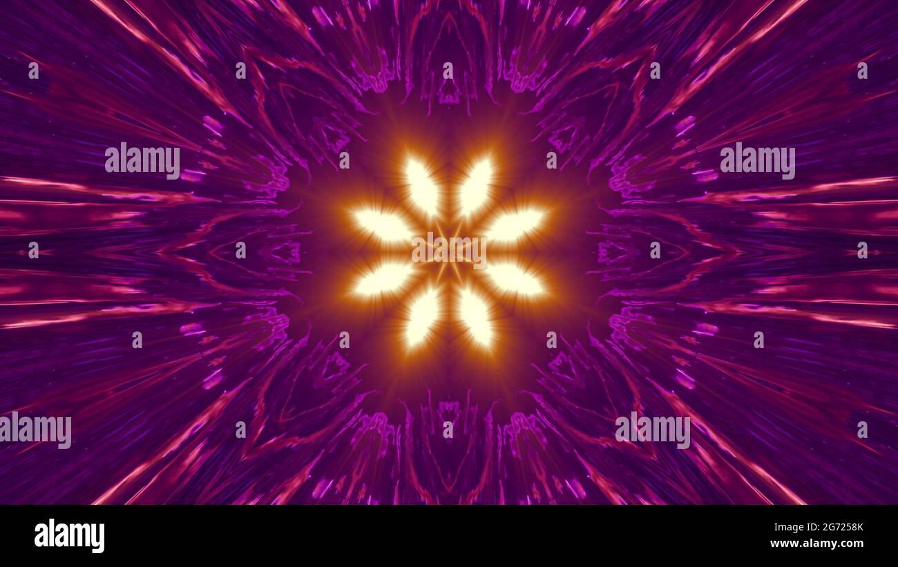 Abstract illustrated pattern in purple color for wallpaper or ...