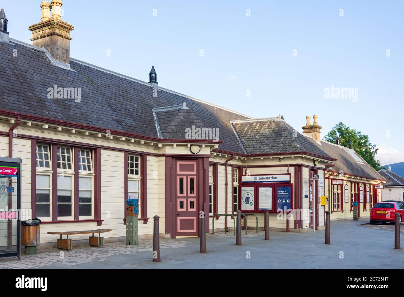 Aviemore Railway Station, Aviemore, Cairngorms National Park, Highland ...