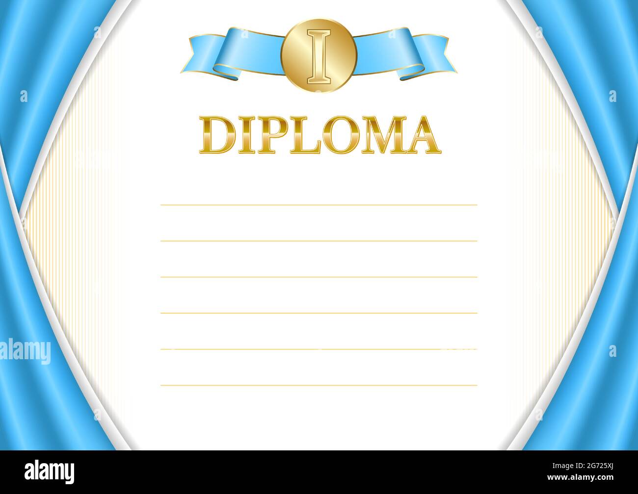 Horizontal frame and border with Saint Lucia flag, template elements ...