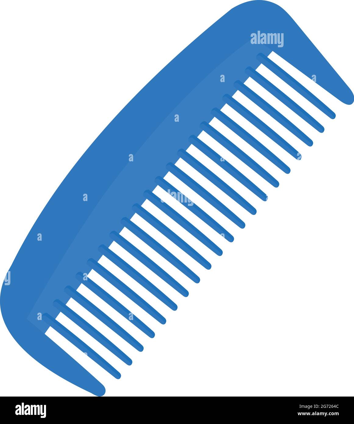 Vector emoticon illustration of a hair comb Stock Vector Image & Art ...