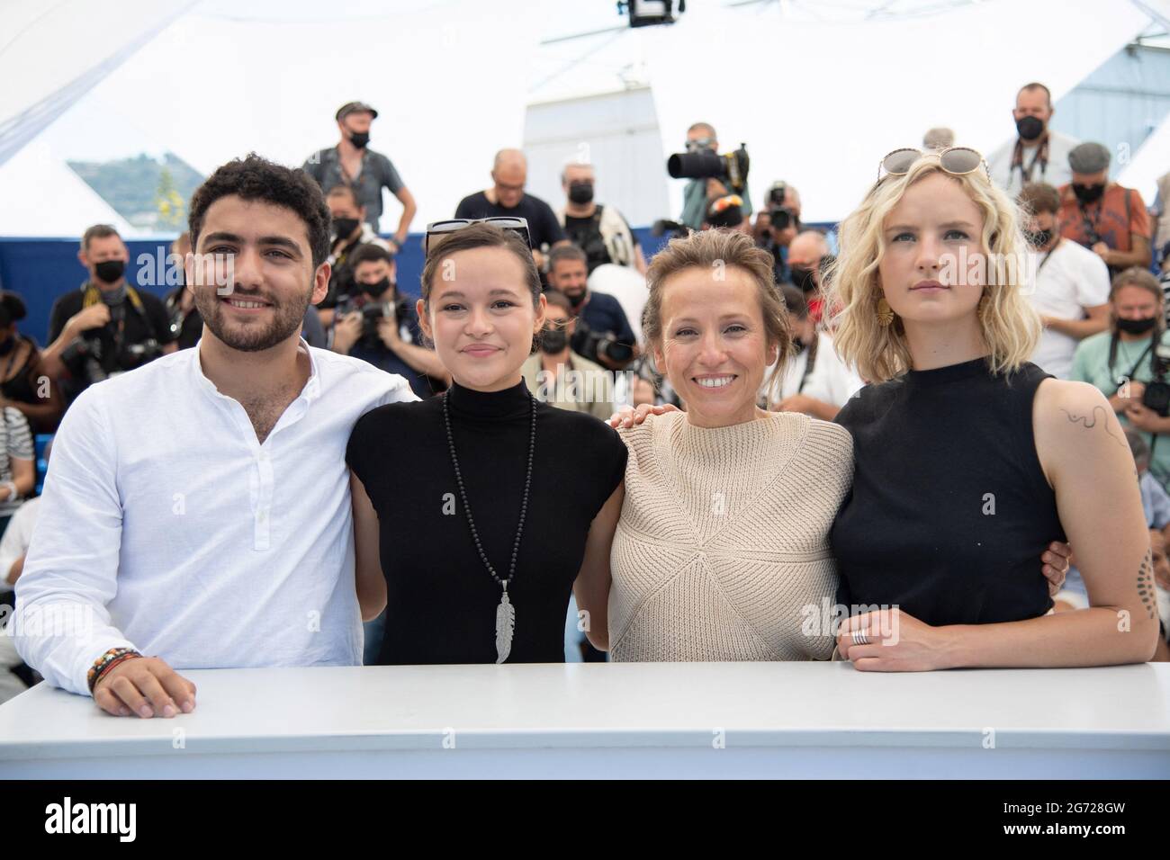 Mary Finn, Melati Wijsen, Mohamad Aljounde and Flore Vasseur attending ...