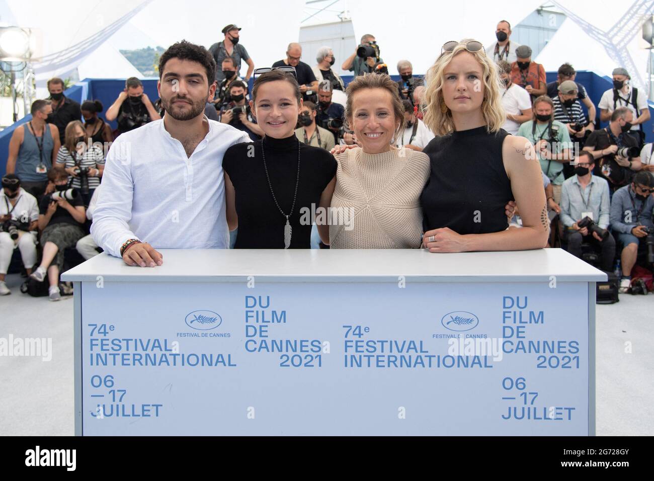 Mary Finn, Melati Wijsen, Mohamad Aljounde and Flore Vasseur attending ...