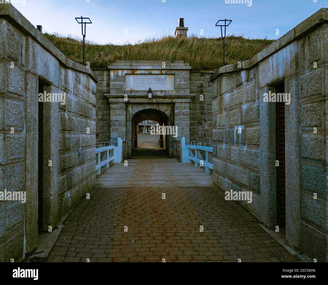 the entrance to fort george Stock Photo - Alamy