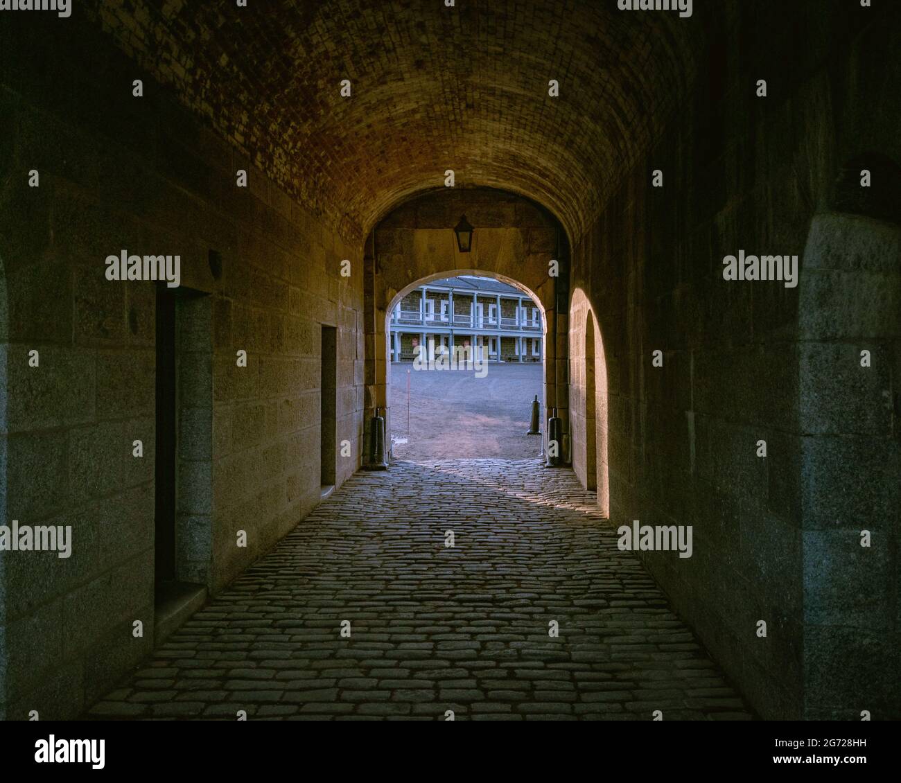 the entrance to fort george Stock Photo - Alamy