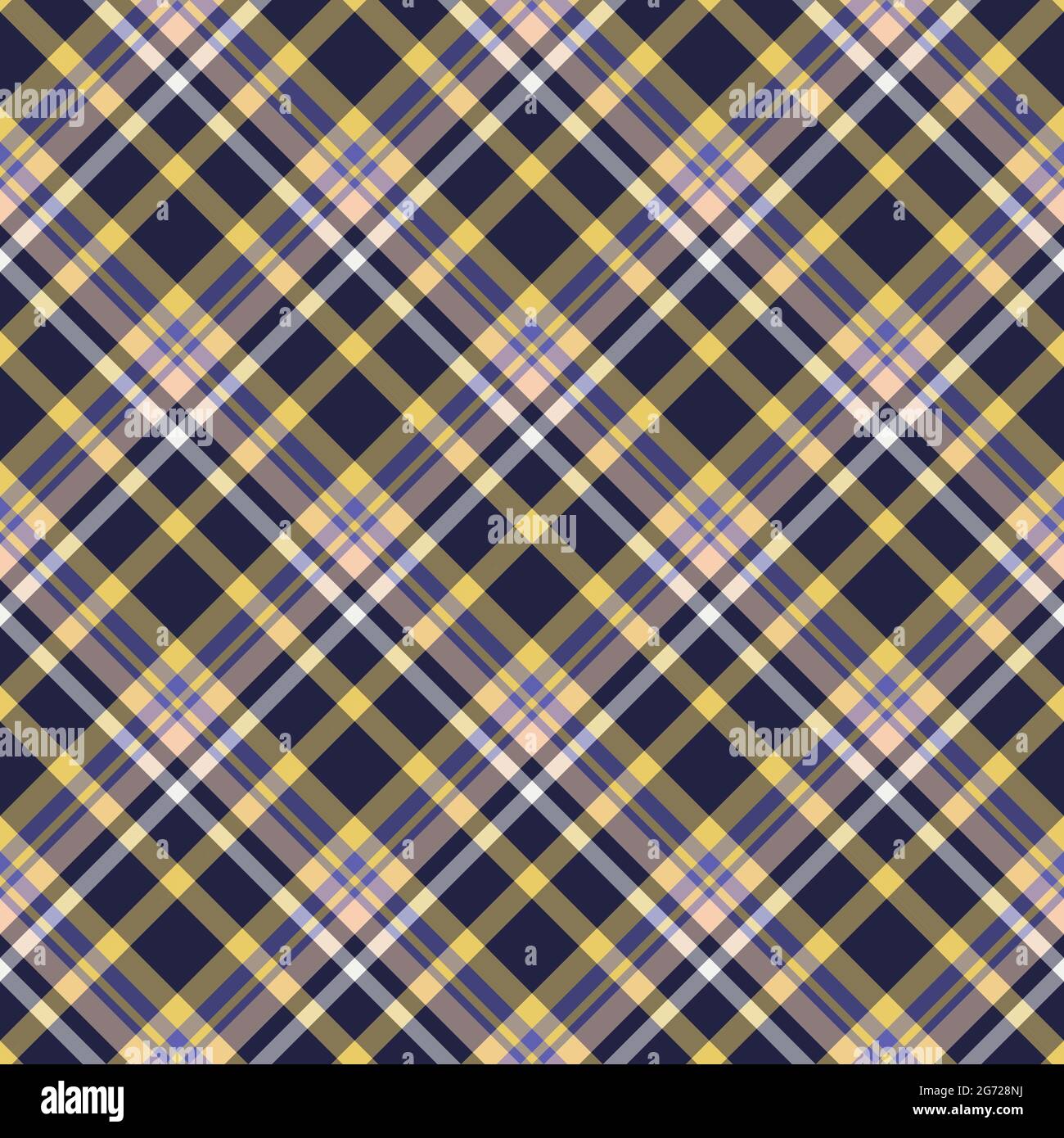 Check plaid seamless pattern. Vector background of textile ornament ...