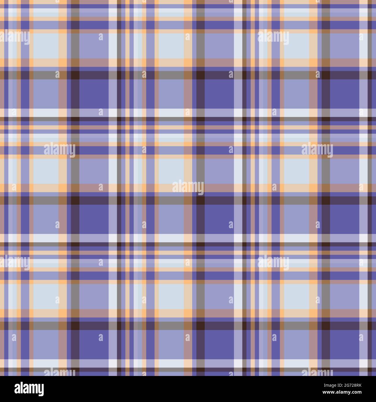 Check plaid seamless pattern. Vector background of textile ornament ...