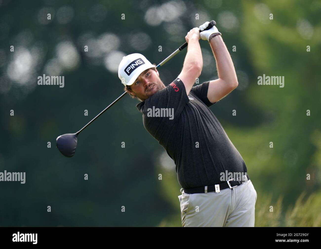 Cormac Sharvin on the 4th during day three of the Aberdeen Standard ...