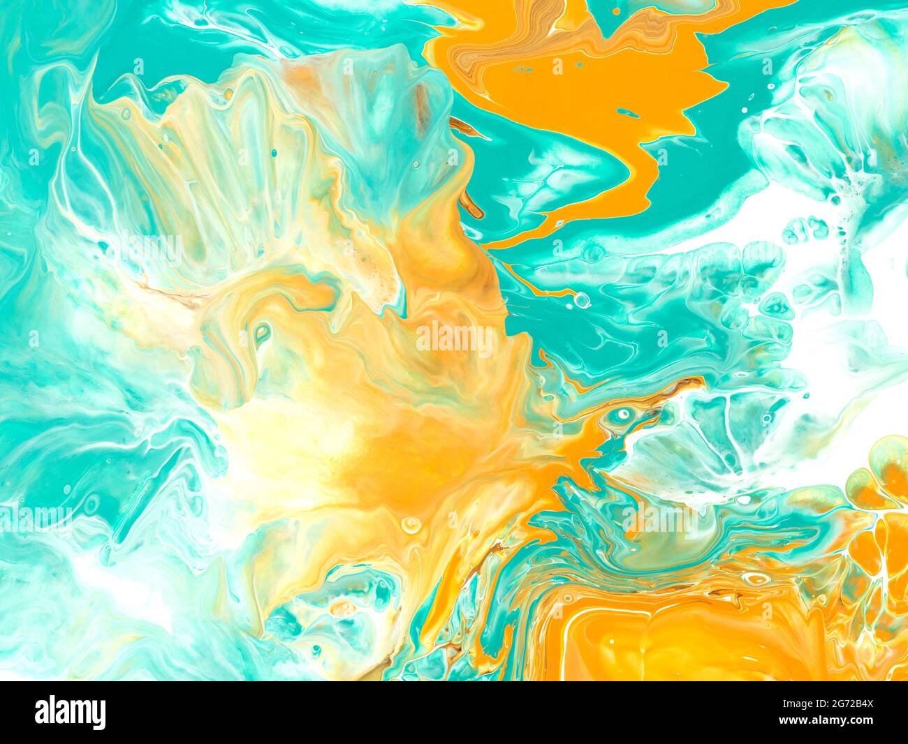 Turquoise And Yellow Art Turquoise And Yellow Paintings For Sale