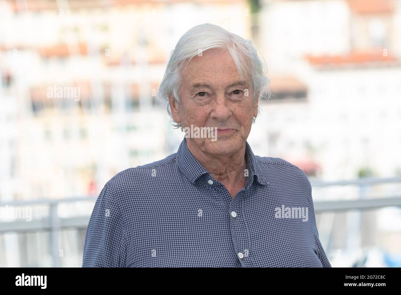 Cannes, France. 10th July, 2021. Paul Verhoeven poses at the photocall ...