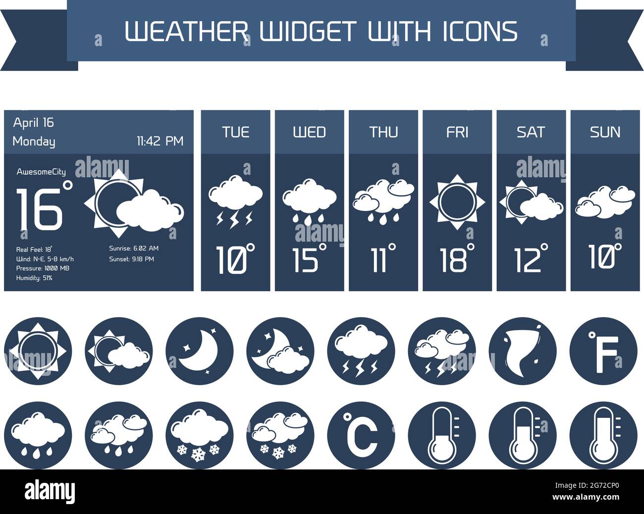 Snow Storm And Dark Clouds Stock Vector Images - Alamy